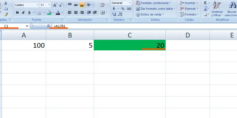 Formula para dividir en Excel Rápida en (2025 ️)