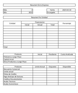 Plantilla Excel para Pool Bancario (Descarga Gratis) ️