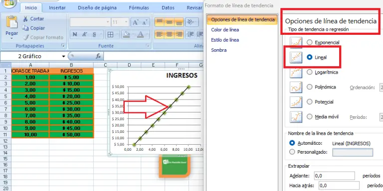 Regresión Lineal en Excel Rápido en (2025 ️)